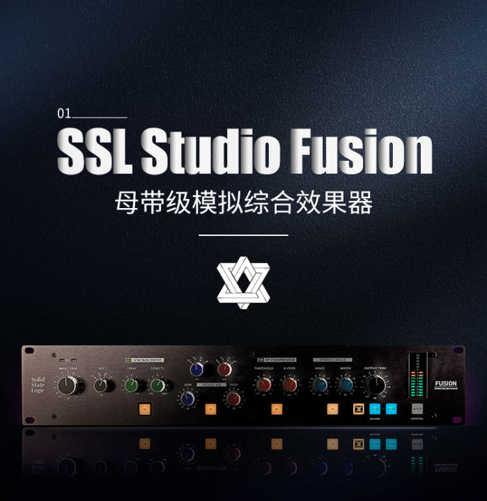 SSL Studio Fusion master-level analog synthesizer stereo mixer ...