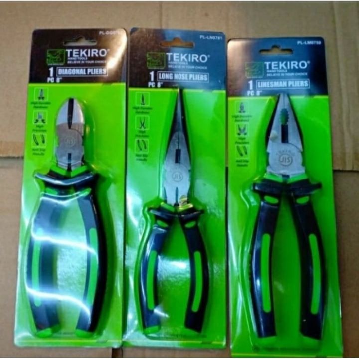 PAKET SET TANG KOMBINASI POTONG LANCIP 8 INCHI TANG SET COMBINATION ...