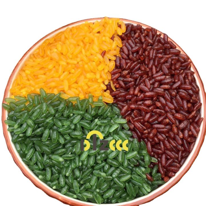 Green Bamboo Rice Bamboo Fragrant Rice Purple Potato Rice Golden Rice ...