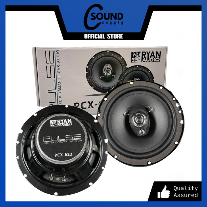 Ryan Audio 6.5 inches Coaxial Speaker System (PCX-622) sold as pair ...