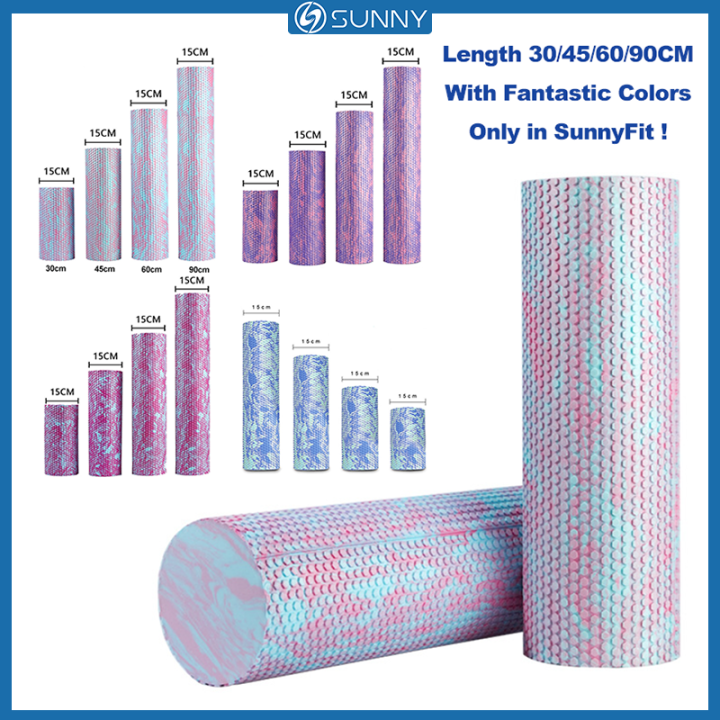 SunnyFit Foam Roller EVA Yoga Roller 30/45/60/90cm Fantastic Multiple ...
