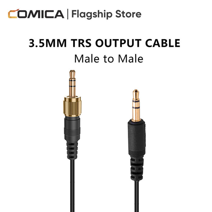 Comica CVM-DL-CPX 3.5mm TRS to TRS Audio Output Cable Microphone Sound ...