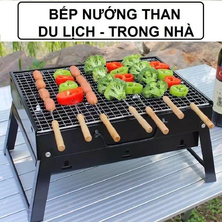 Bếp Nướng Than Hoa Gấp Gọn Trong Nhà, Đi Du Lịch | Lazada.vn