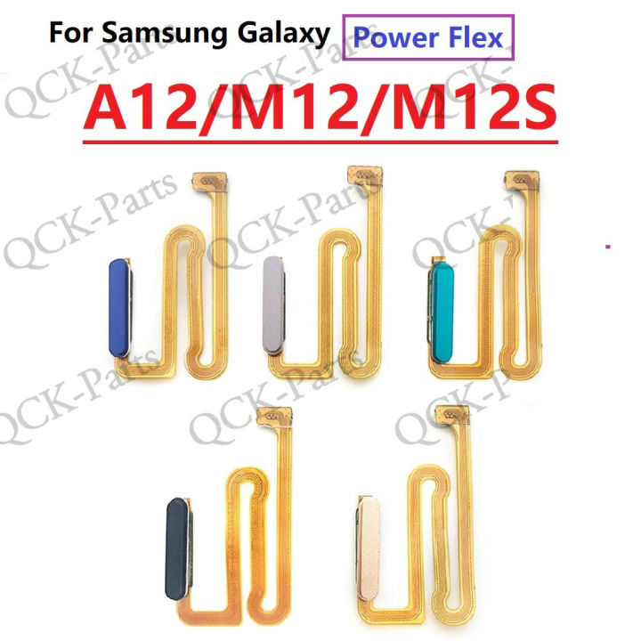 For Samsung Galaxy A12 / M12 /M12S Power Button Flex Volume Switch On ...