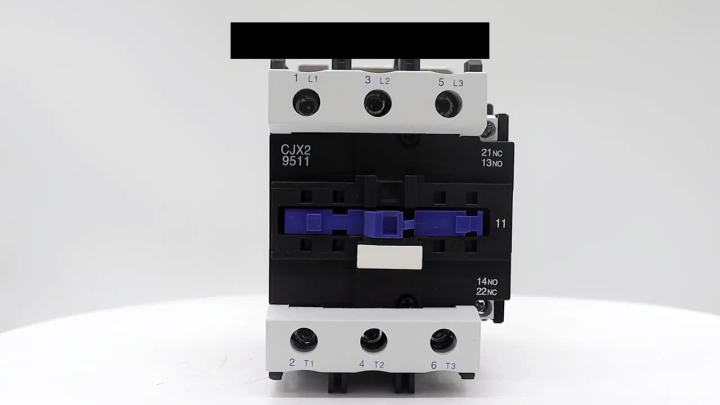 CJX2-9511 AC magnetic contactor 95A 3P contactor LC1-D9511 AC Motor contactor switch AC220V380V ...