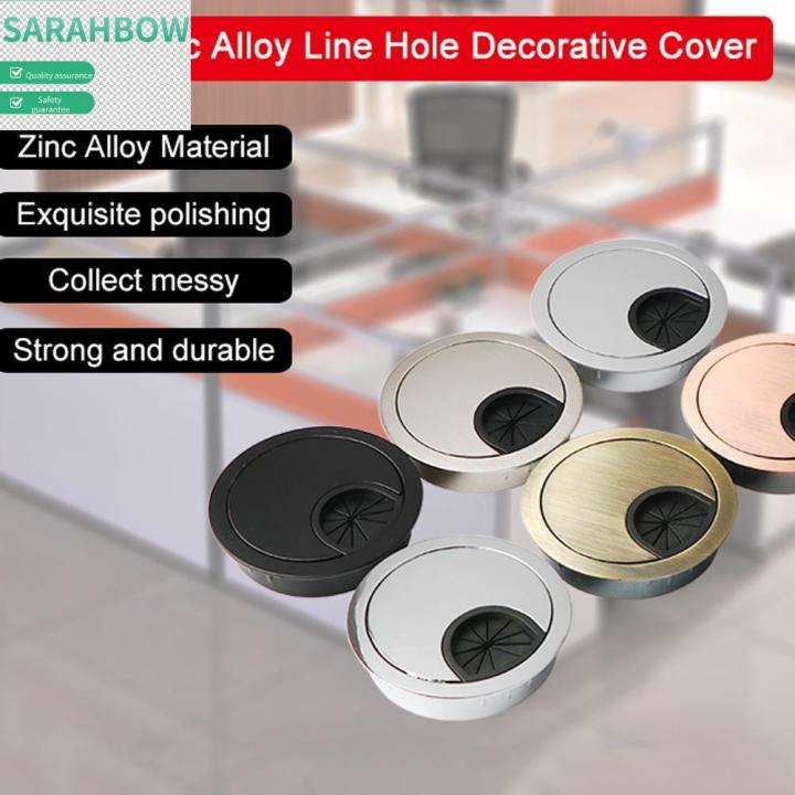 1PC Zinc Alloy Desk Wire Hole Cover Computer Tidy Grommet Table Cable ...