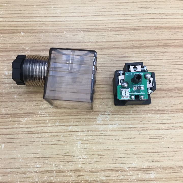 DC solenoid valve plug QY junction box ZT oil pressure solenoid valve ...