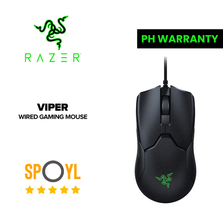 Razer Viper Wired Gaming Mouse / Optical Sensor / On-board Storage ...