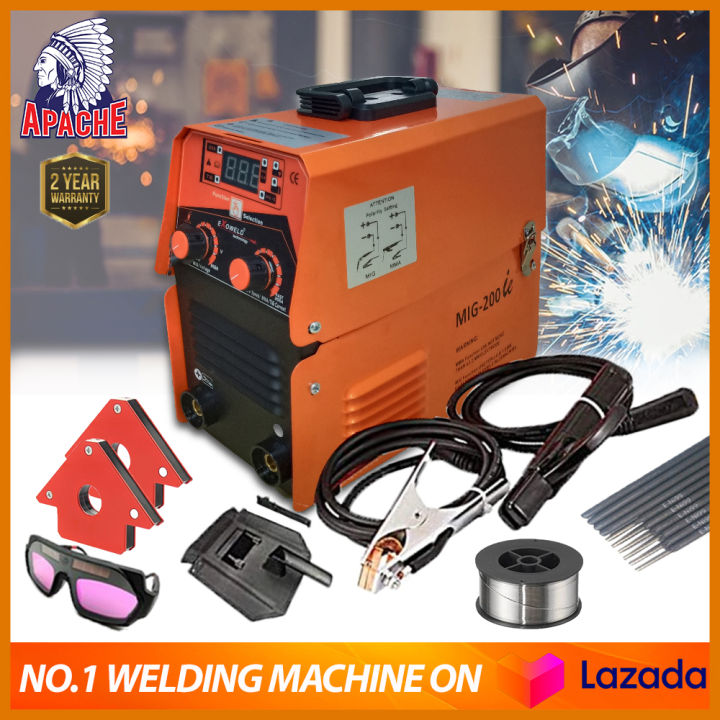 【ULTRA WELDING SET】APACHE ExoWELD® | USA Technology | MIG-200IE Gasless ...