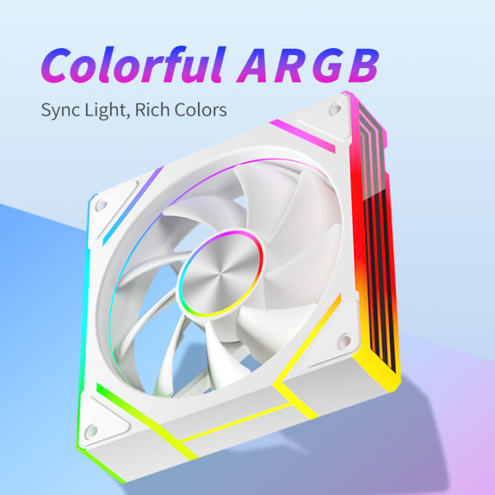 Power Train PRISM 8 PRO Case Fan 120mm CPU Cooling Fans 3-sided ...