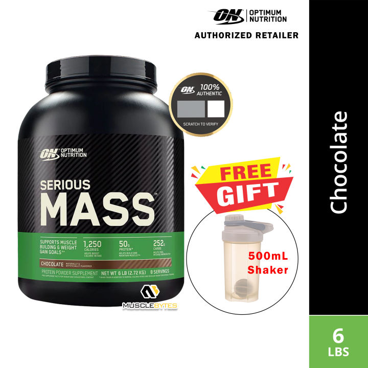 Optimum Nutrition - Serious Mass [2.72KG / 8 Servings] [ON Serious Mass ...