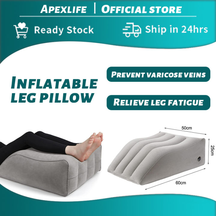 【Apexlife】Inflatable leg pillows relieve leg soreness wedge-shaped ...