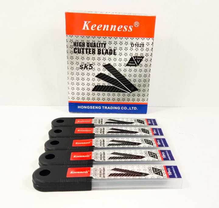 Isi Cutter Besar/ Isi Ulang Cutter 10pcs Tajam Dan Anti Karat 18mm 0 ...