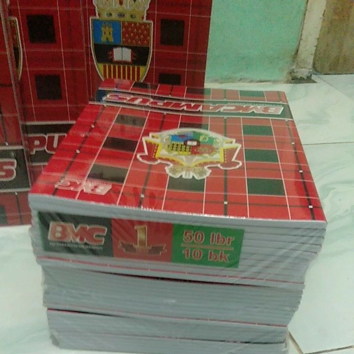 BUKU TULIS BMCAMPUS ISI 50 LEMBAR DAN 36 LEMBAR /1 PACK 10 PCS /5 PCS ...