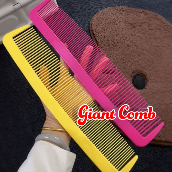 HOTOTO Plastic Giant Comb Giant Hair Detangling Massage Massage Combs ...