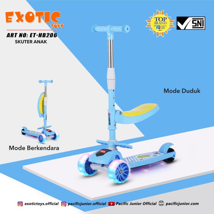 Scooter Anak Exotic ET HB 006 / hb208 / hb209 / hb 206 // hb 210 ...