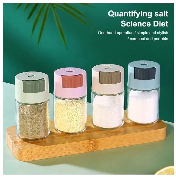 Condiments Bottle Seasoning Dispenser Spice Herb Himalayan Salt Pepper ...