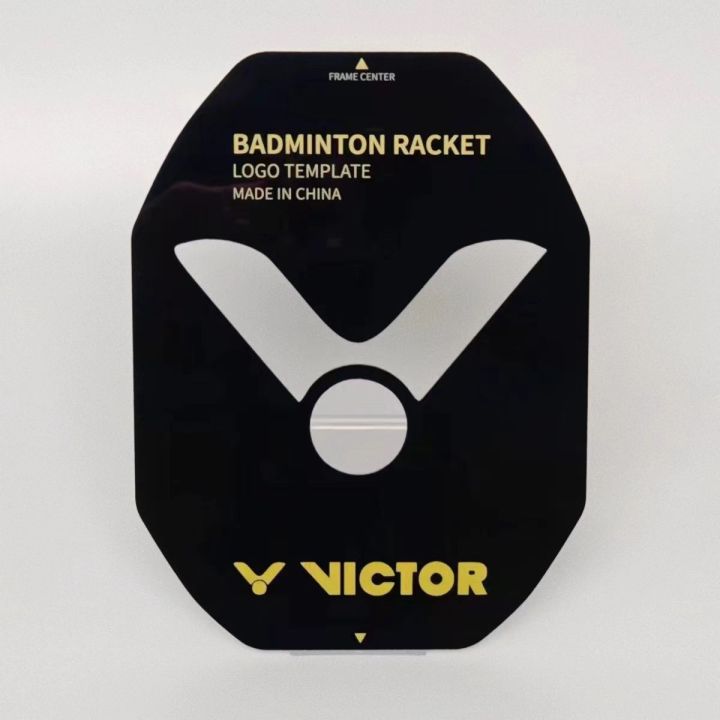 Badminton racket logo board rubbing board plastic ink pattern various ...