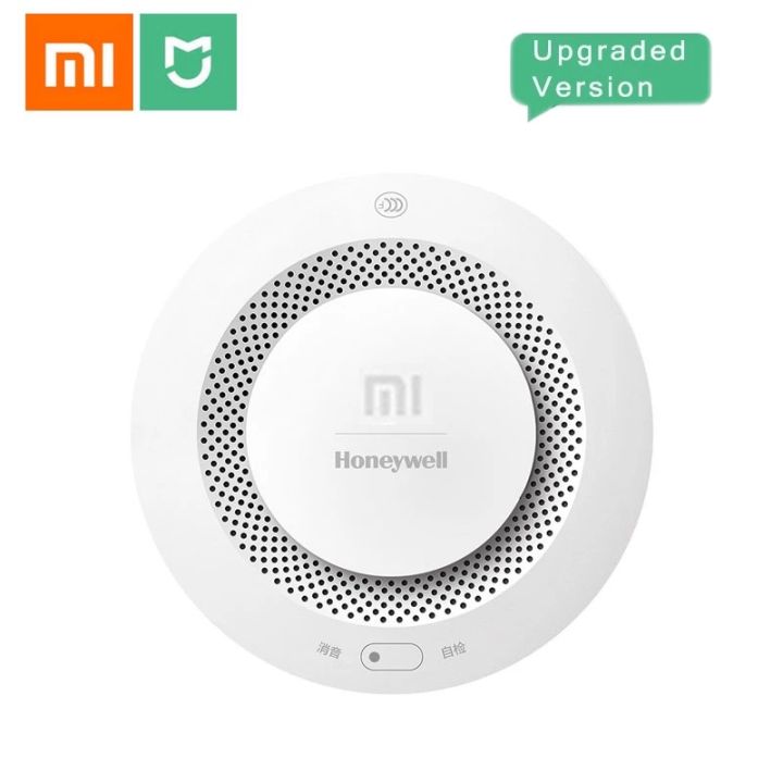 New Xiaomi Smoke Detector Sensor Honeywell Smart Fire Alarm ระบบสัญญาณ ...