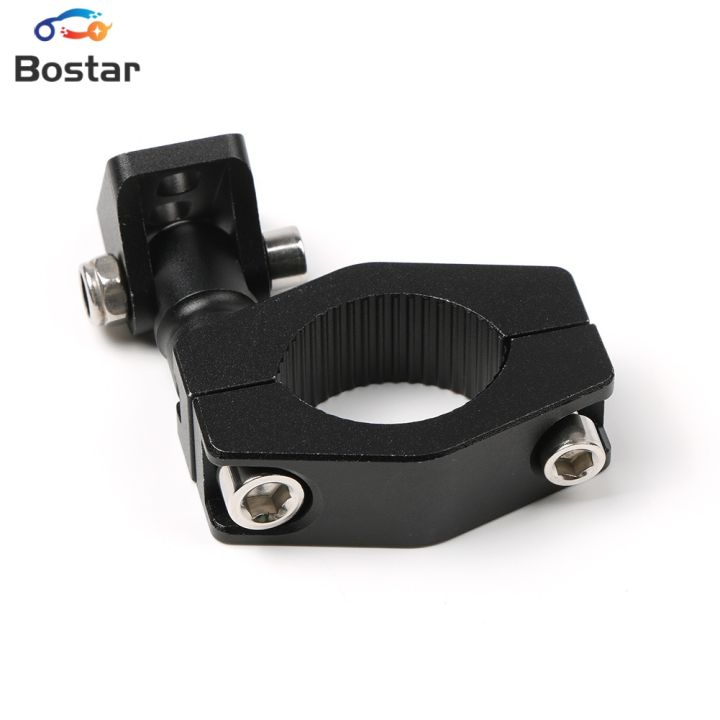 Bostar 1Pc Motorcycle Bumper Spotlight Auxiliary Lamp Bracket LED Head ...