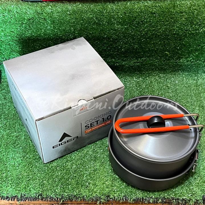 COOKING SET 1.0 EIGER ALAT MASAK NESTING ALAT MASAK EIGER NESTING EIGER ...