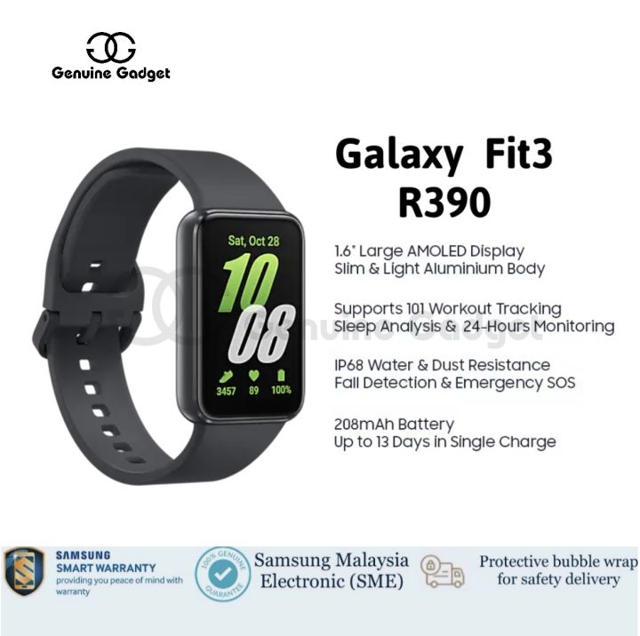 Samsung Galaxy Fit 3 (R390) 1 YEAR WARRANTY BY SAMSUNG MALAYSIA ...