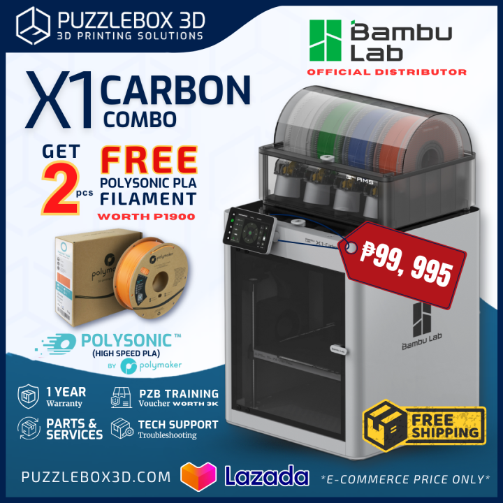 Bambu Lab X1 Carbon & X1 Carbon Combo with Up to 20000 mm/s² ...