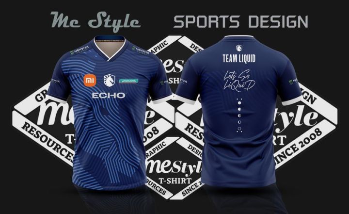 TEAM LIQUID ECHO - MOBILE LEGENDS B 2024/25-2025 Shirt/Jersey/MSC ...
