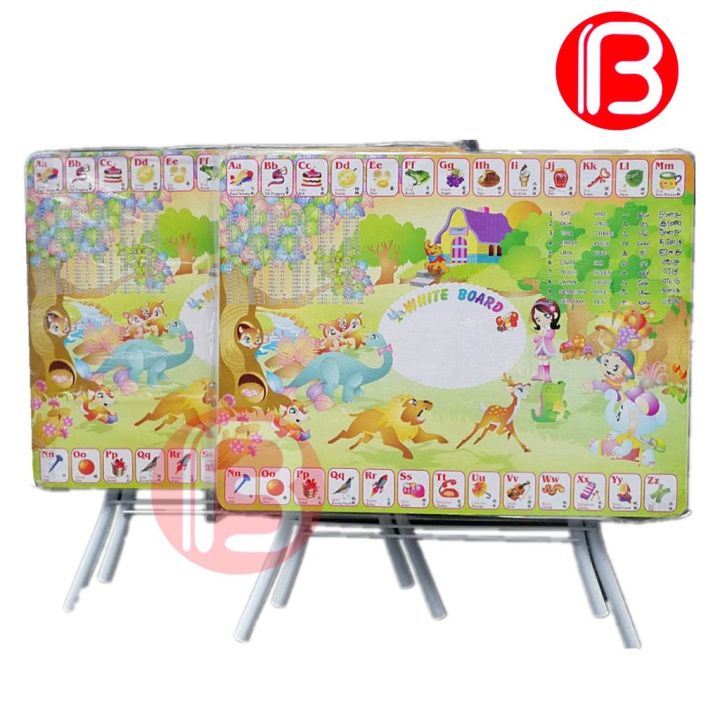 (B Boss) Kids Study Table & Chair / ABC Table & Chair / Meja Kerusi ...