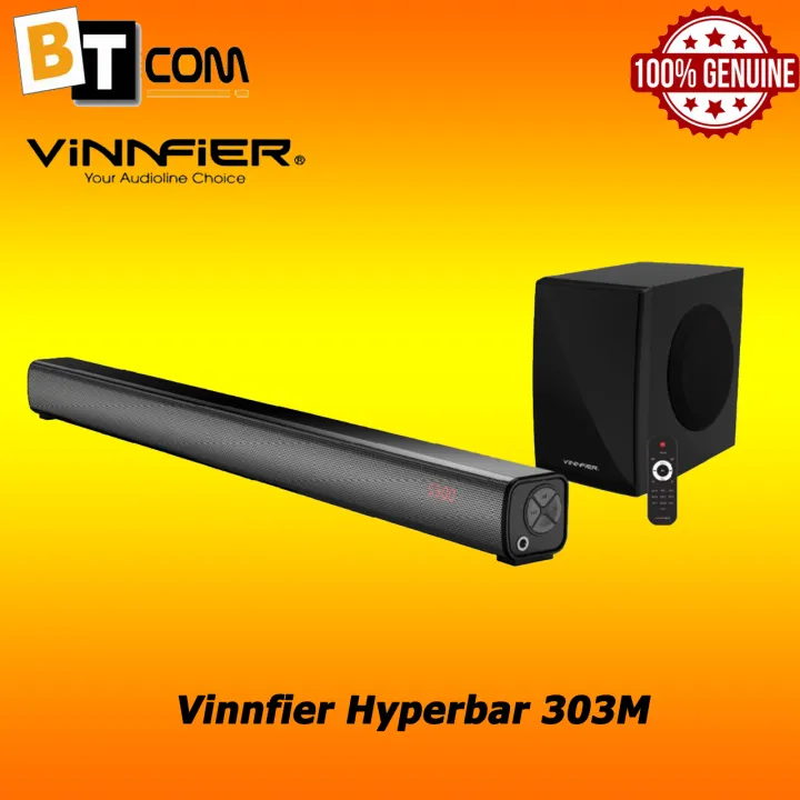 Vinnfier Hyperbar 303M Bluetooth Soundbar with Bass subwoofer | Lazada