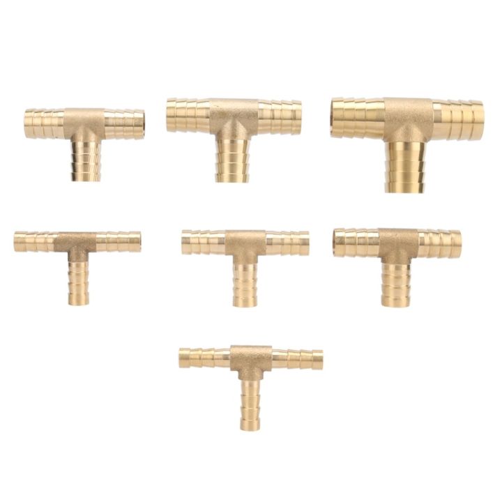 Ống Đồng Thau Hình Chữ T 3 Chiều Ốc Vít Cổng Ống 6/8/10/12/14/16/19Mm ...