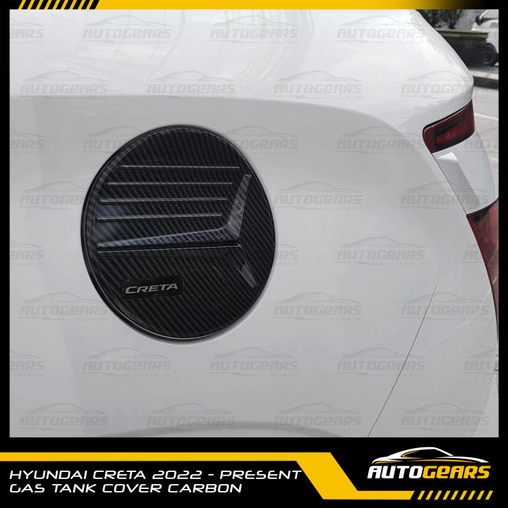 Hyundai Creta (2022 - 2024) Gas Tank Cover Carbon | Lazada PH
