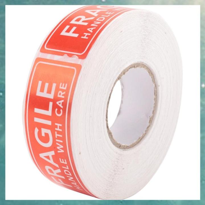 (QJEV) 1 Roll/500Pcs Fragile Stickers - Fragile Handle with Care Labels ...