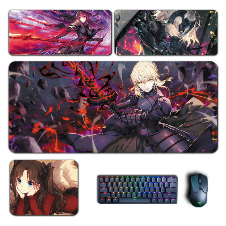 Anime Fate Stay Night Mouse Pad Fate Grand Order Saber Rin Alter ...