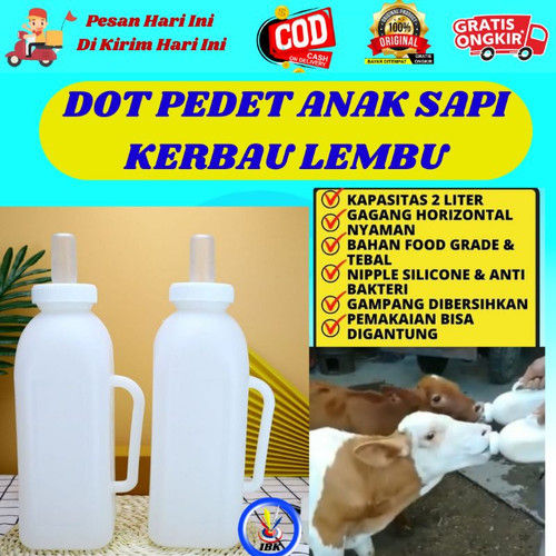 DOT PEDET ,ANAK SAPI ,KERBAU ,KUDA (KAPASITAS 1 & 2 LITER) | Lazada ...