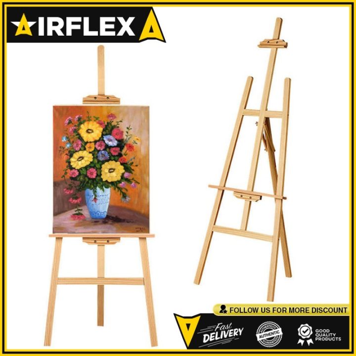 Airflex 1.6-meter wooden frame painting display adjustable bracket art ...