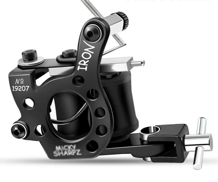 MICKY SHARPZ Iron Series Coil Tattoo Machine SHADER Limited Edition ...
