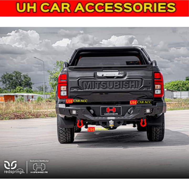 MITSUBISHI TRITON 2025 HAMER REAR BUMPER BULL BAR | Lazada