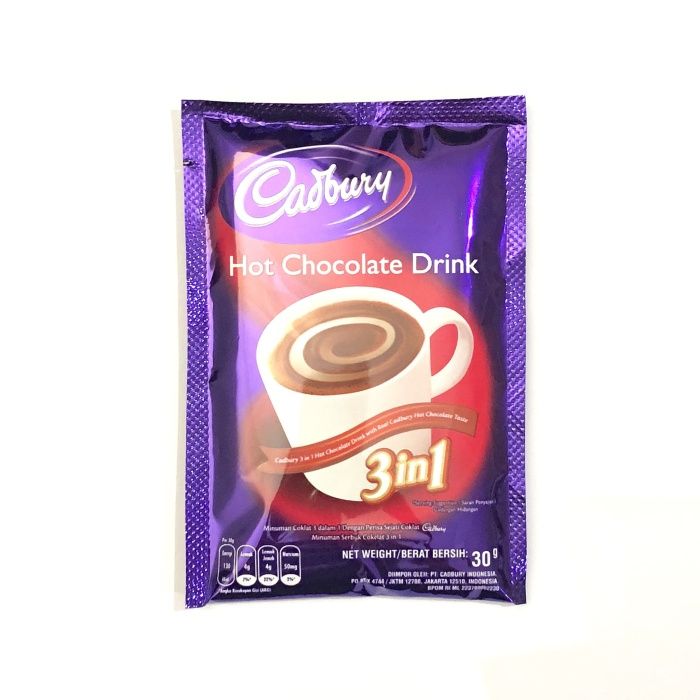 Cadbury 3 in 1 / susu coklat / susu cadbury/ chocolate drink instant ...