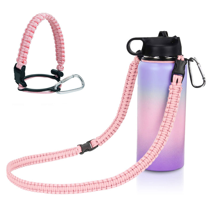 Paracord Handle Shoulder Strap Compatible with Aquaflask Wide Mouth ...