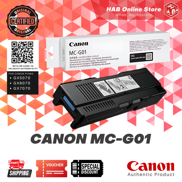 100% Original Brand New Canon MC-G01 / MC-G02 / MC-G03 / MC-G04 ...