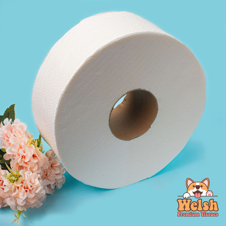 Jumbo Roll Tissue Virgin Pure Pulp 200 meters 2 ply | Lazada PH