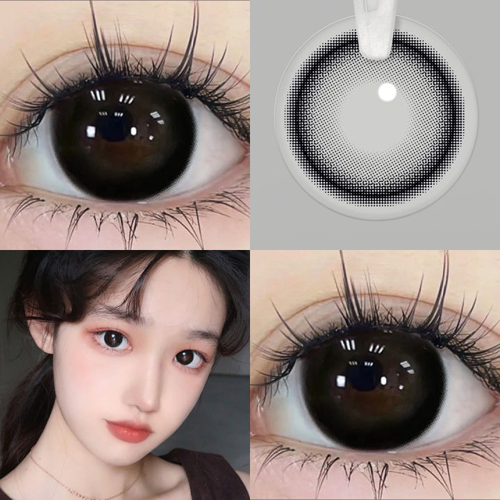 Magister SOFTLENS BIG EYES BLACK COLORED LENSES 14.2mm | Lazada Indonesia