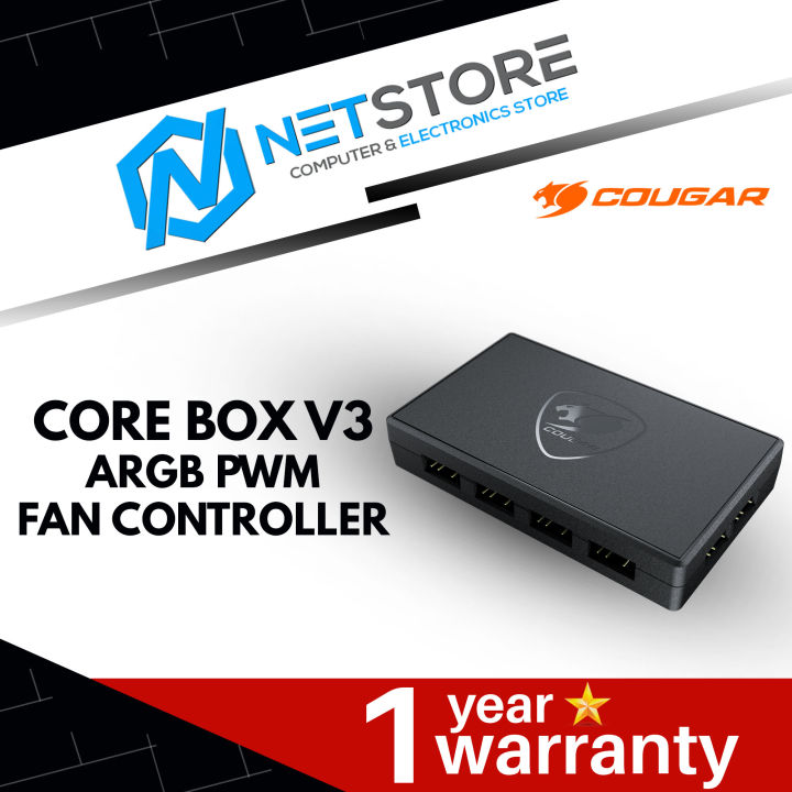 COUGAR CORE BOX V3 ARGB PWM FAN CONTROLLER - CGR-CORE BOX V3 | Lazada