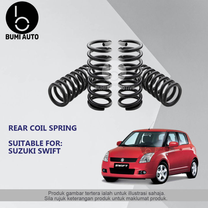 Suzuki Swift RS415 Rear (Belakang) Coil Spring, High Quality Coiled ...