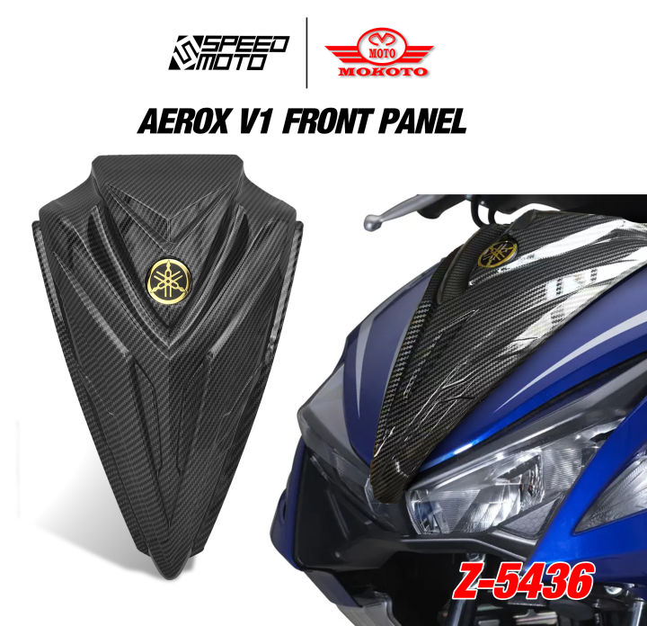 MOKOTO AEROX V1 FULL FRONT PANEL WITH YAMAHA EMBLEM LOGO Z-5436 ...