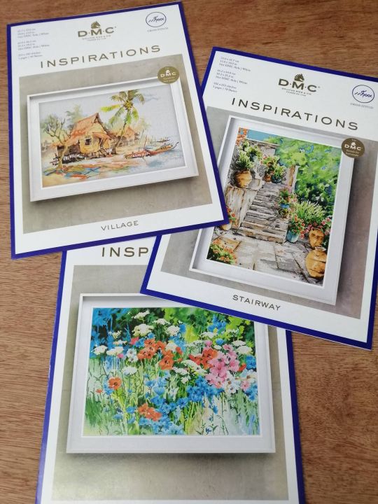 DMC Inspirations Watercolor Series Cross Stitch Patterns | Lazada PH