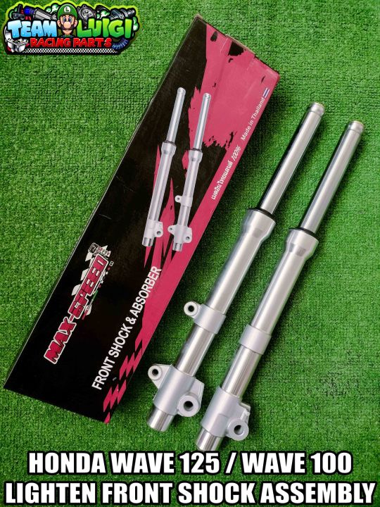 MAX-SPEED HONDA WAVE 125 / WAVE 100 FRONT SHOCK ABSORBER ASSEMBLY 100% ...