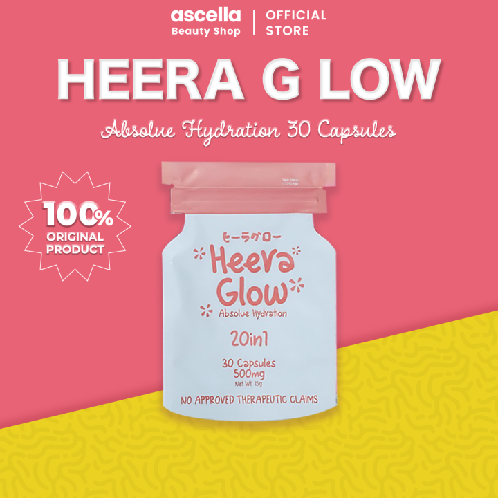 Heera Glow Absolute Hydration 20 in 1 Collagen Glutathione Whitening ...