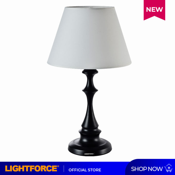 Lightforce Table Lamp 901-190425 WHT+BLK | Lazada PH